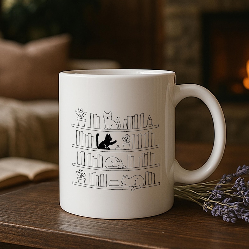 Library Espresso Cup - Etsy