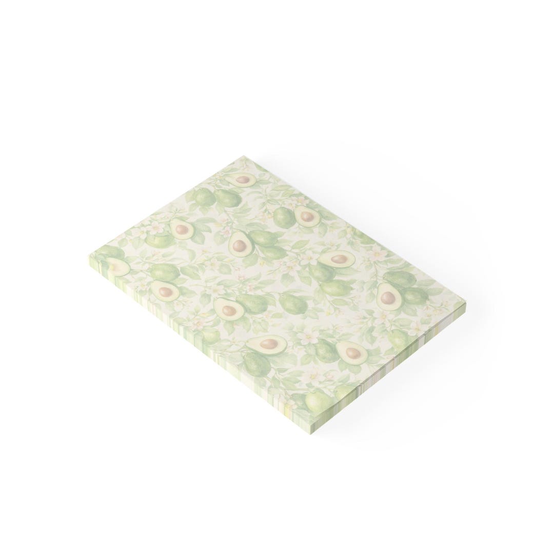 Cottagecore Avocado Sticky Notes 4" X 6" | Note Pads | Vintage-inspired ...