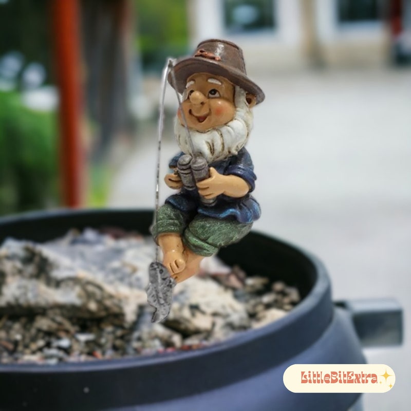 Fishing Gnome - Etsy