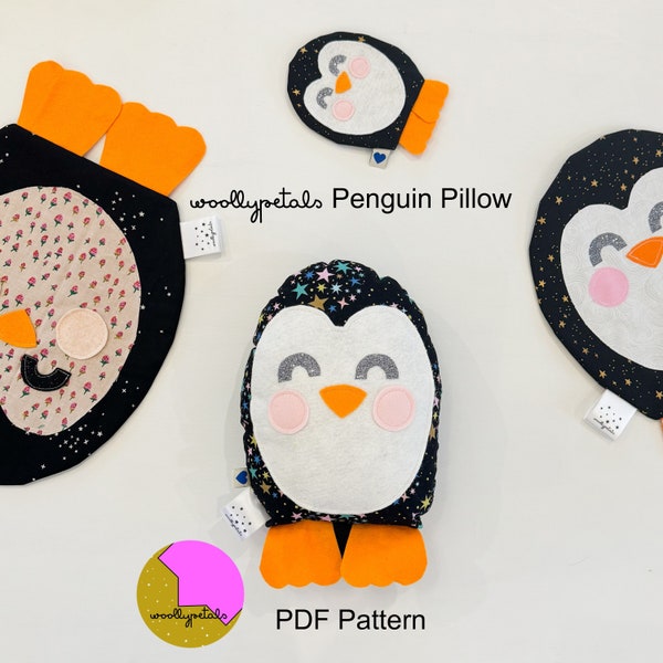 Penguin Pillow - Etsy