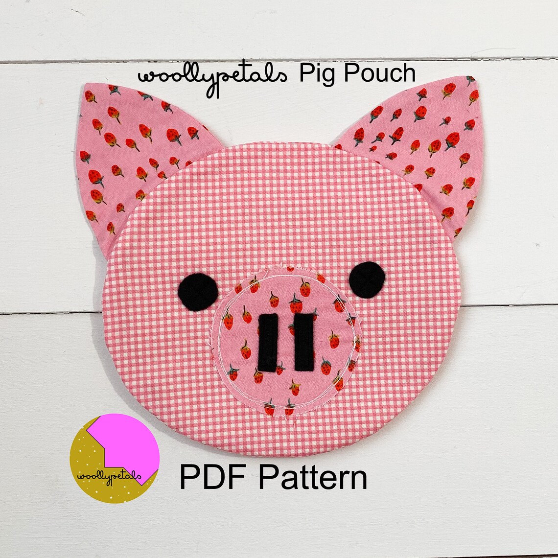 Pig Pouch PDF Pattern - Etsy