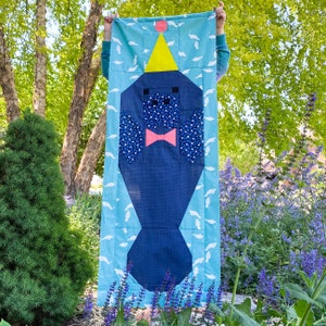 Manatee Migration Quilt PDF Pattern Download by Woollypetals - Etsy