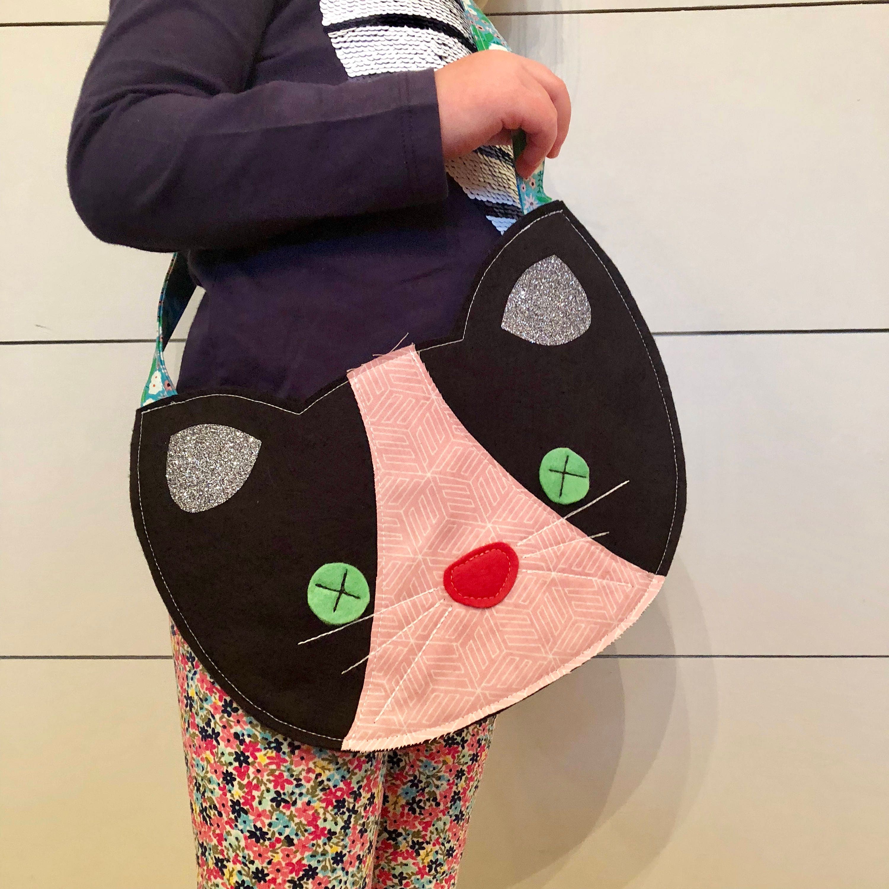 PDF Pattern Bundle - Woollypetals Cat Pouch & Felt Cat Purse - Etsy