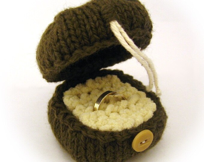 Knit Ring Box Pattern PDF - Etsy