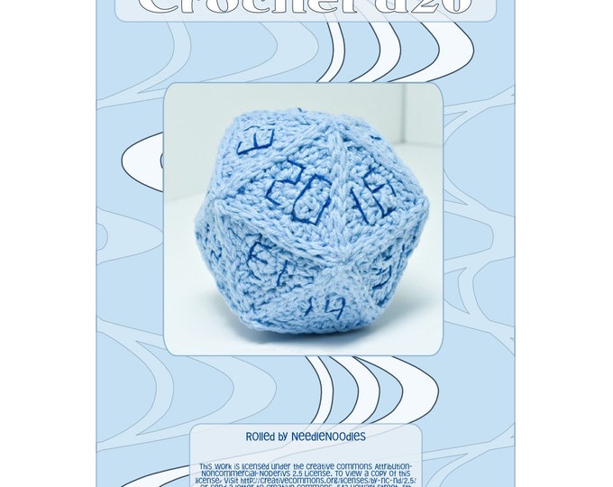 Crochet D20 Pattern PDF - Etsy