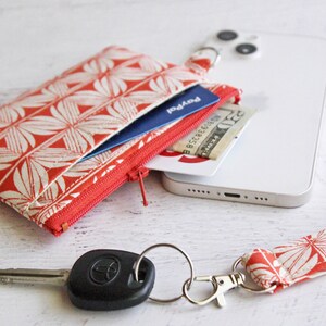 Minimalist Wallet, Work and School ID Holder, Mini Wristlet Wallet - Etsy