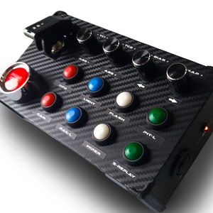 Button Box Sim Racing Console, 22 Funzioni, Leva Ignizione E Start ...