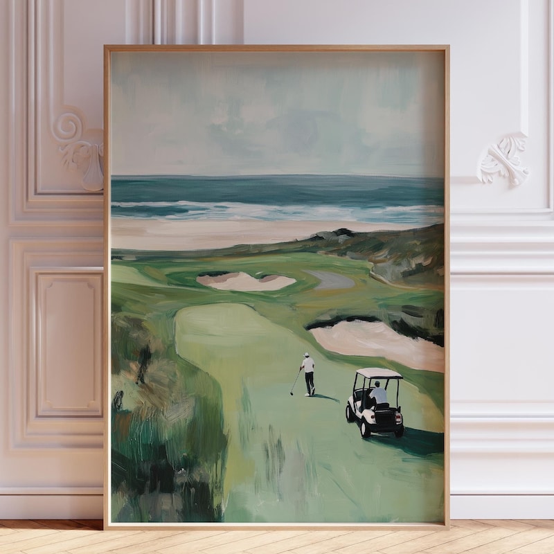 Golf Print - Etsy