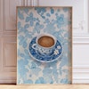 Pink Coffee Poster | Coffee Shop Poster | Latte Poster | Coffee Cup ...