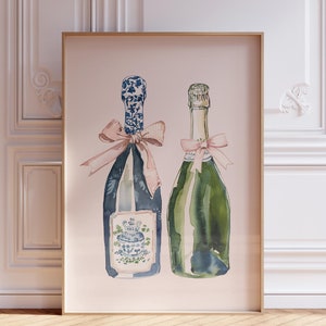 Coquette Room Decor Pink Bow Cherry Print Girly Coquette Poster Preppy ...