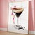 Pink Cosmopolitan Poster | Pink Cocktail Poster | Pink Alcohol Print ...
