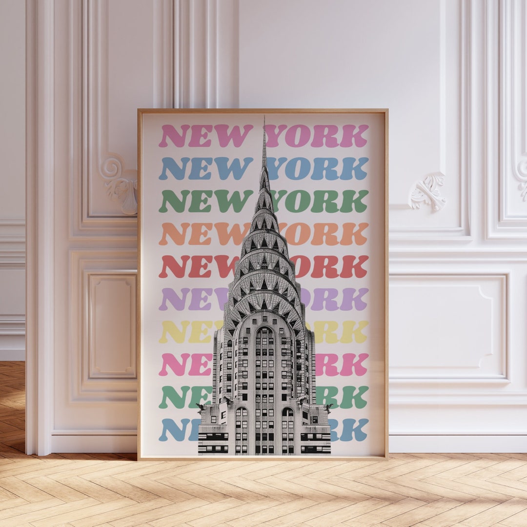 New Yorker Poster | New York Print | NYC Poster | New Yorker Print ...