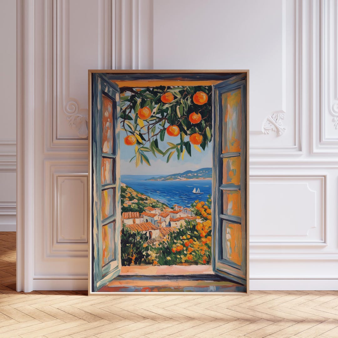 Open Window Henri Matisse Inspired Print | Open Window View Print ...