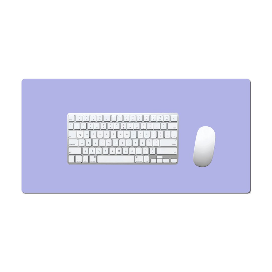 Purple Desk Mat | Lavender Deskmat | Pastel Desk Mat | Cute Desk Mat ...