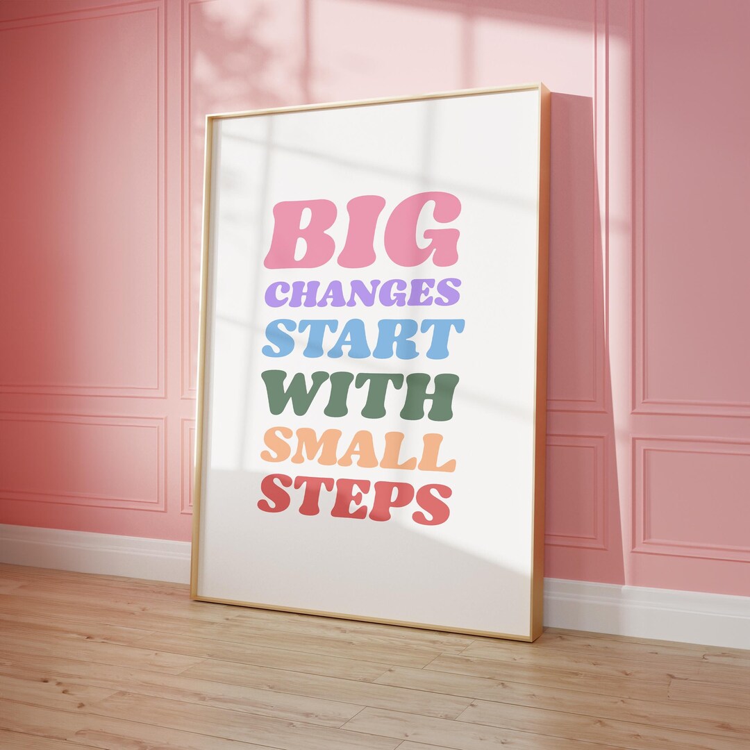 Affirmation Poster | Therapist Wall Art | Homeschool Decor | Mental ...