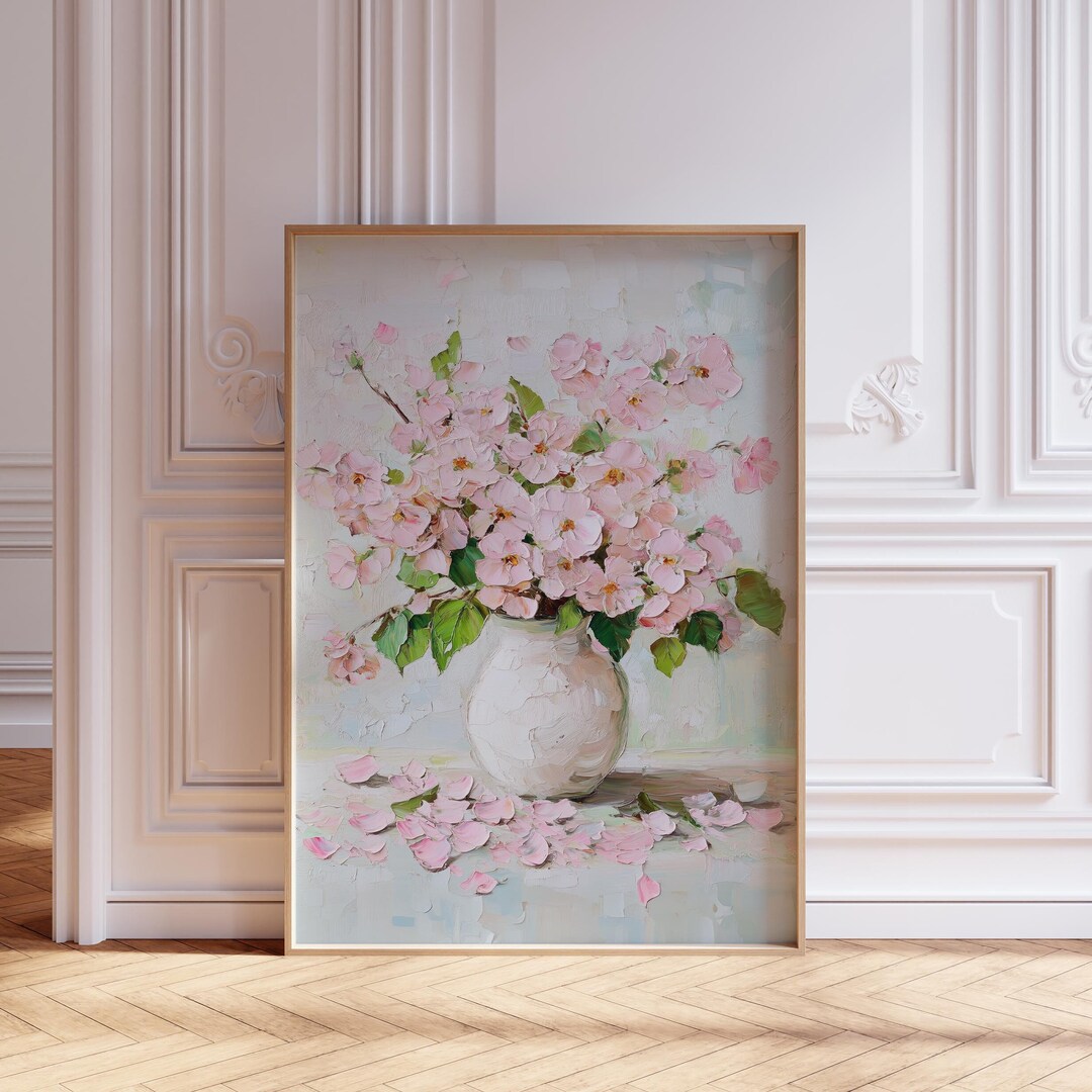 Japanese Cherry Blossom Wall Art | Japanese Flower Cherry Blossom ...