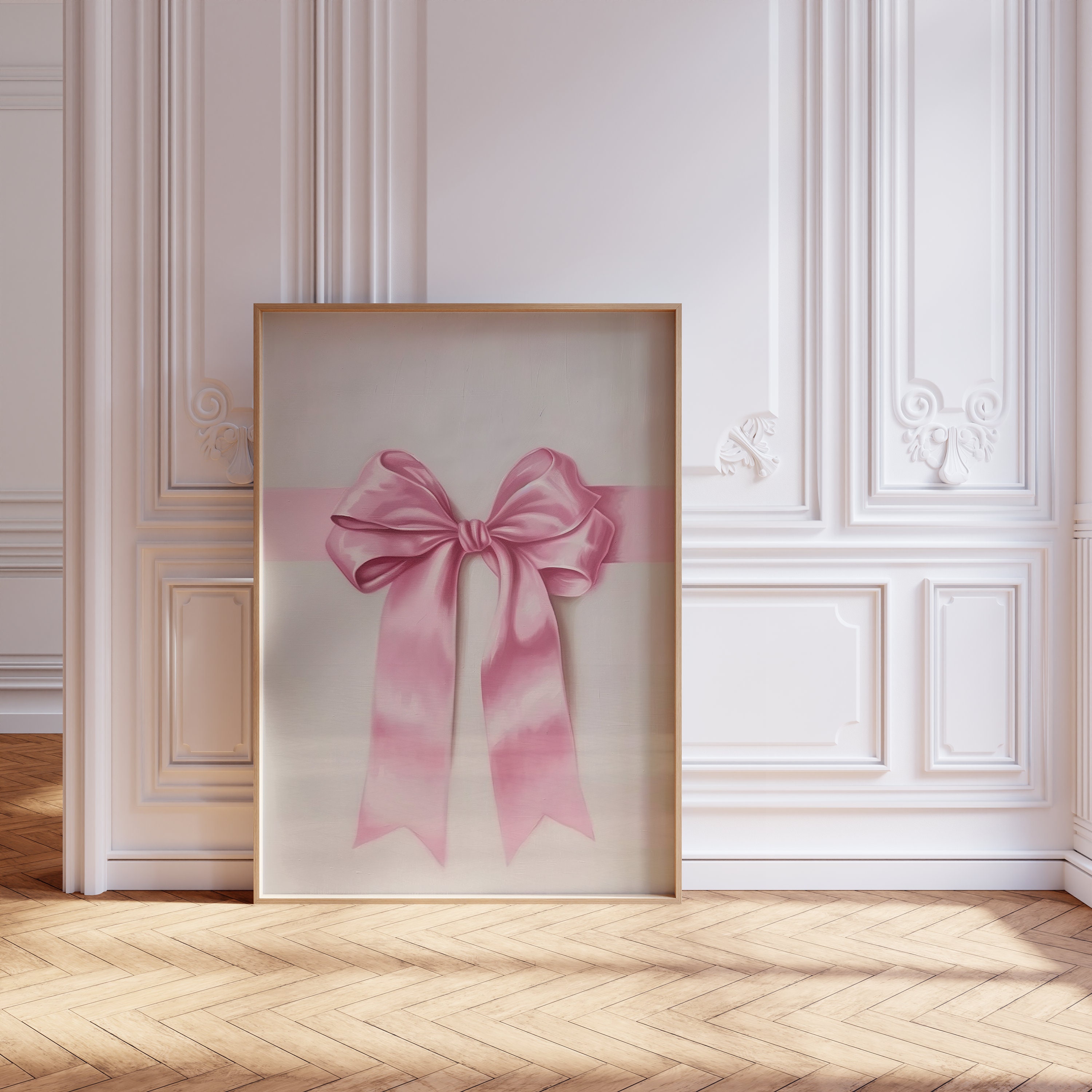 Coquette Room Decor Coquette Poster Pink Bow Poster Coquette Decor ...