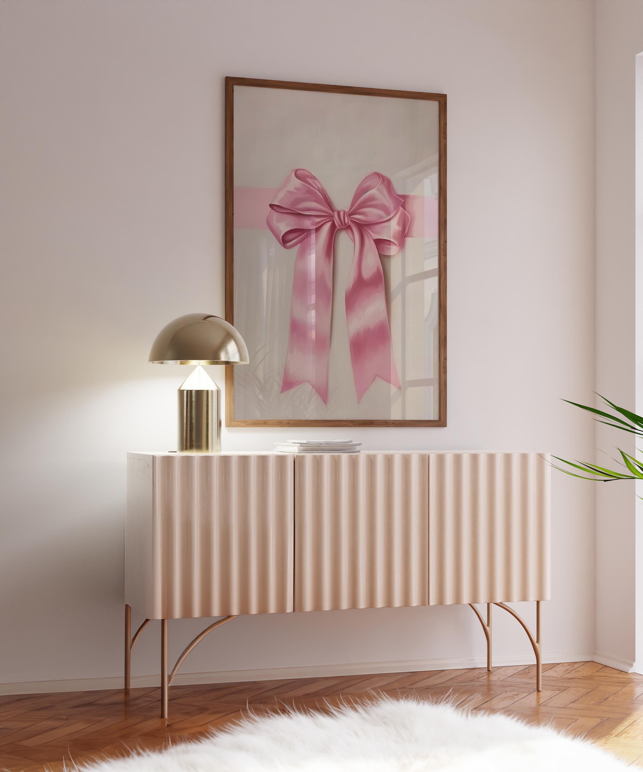 Coquette Room Decor Coquette Poster Pink Bow Poster Coquette Decor ...