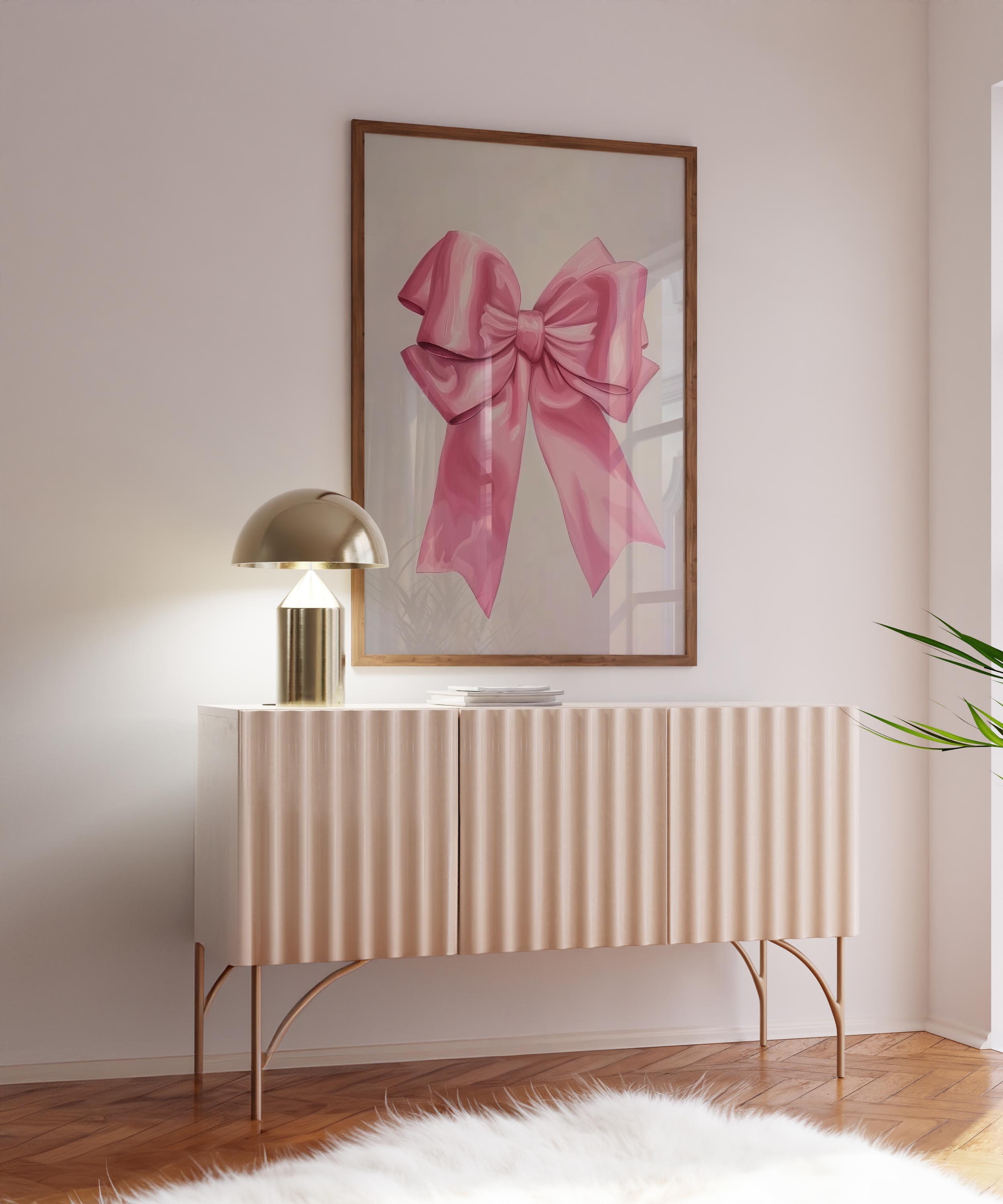 Coquette Room Decor Coquette Poster Pink Bow Poster Coquette Decor ...