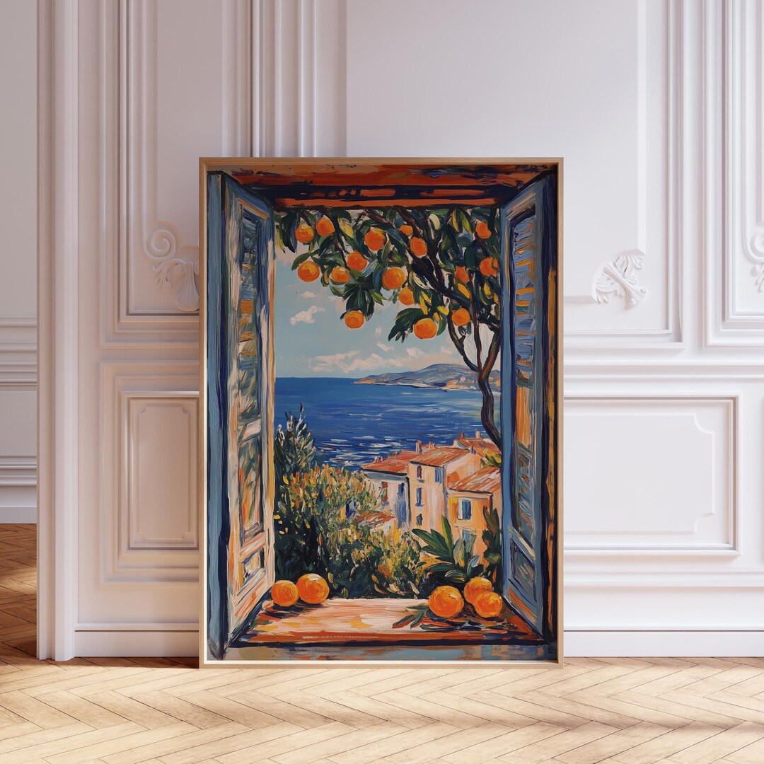 Open Window Henri Matisse Inspired Print | Open Window View Print ...