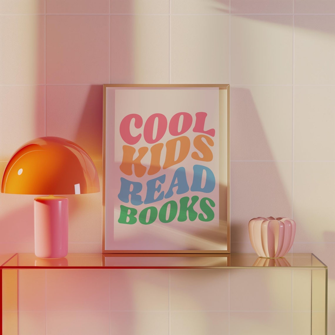 DIGITAL DOWNLOAD Book Poster for Kids Kids Reading Print Bookish ...