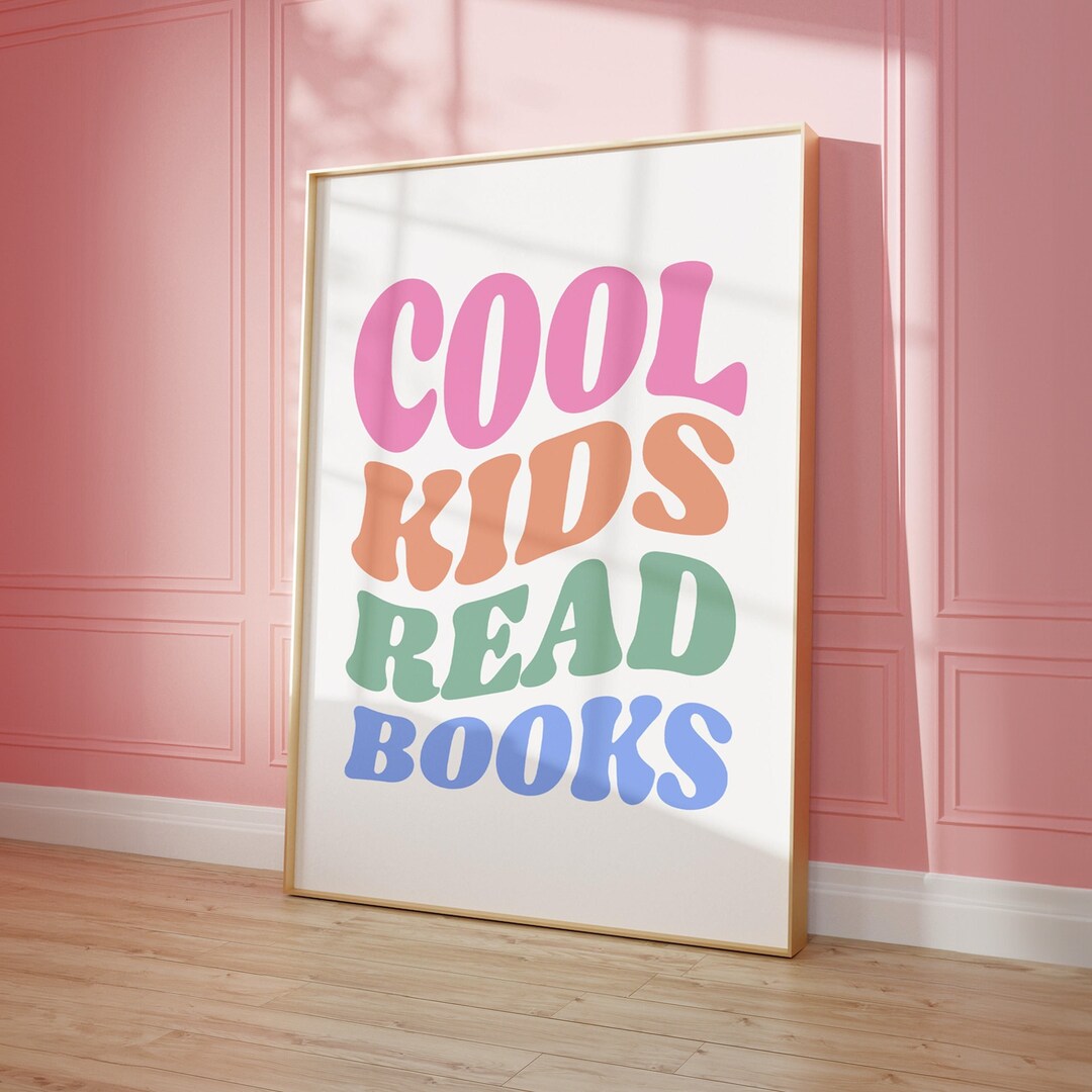 Book Poster | Reading Print | Classroom Affirmation Posters | Reading ...