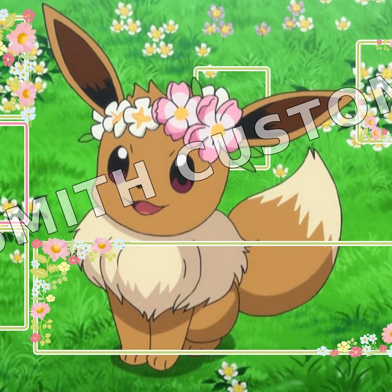 Eevee Playmat Tcg - Etsy