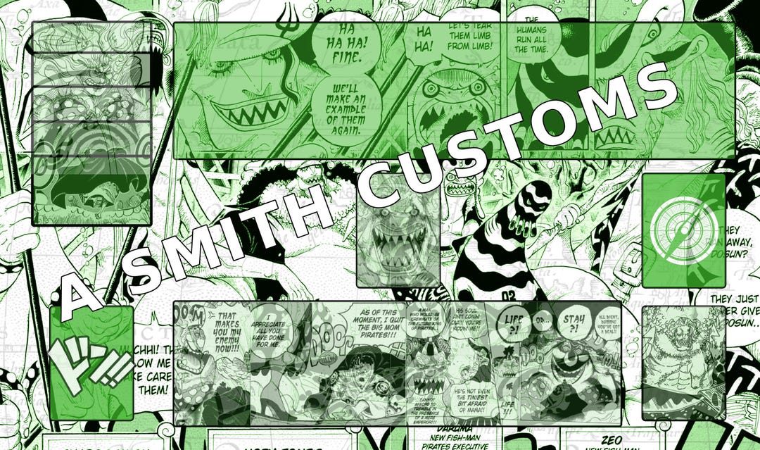 Hody / Jinbe Playmat One Piece OPTCG Digital Image Download Only - Etsy
