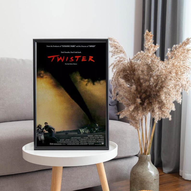 Twister Poster, Original Movie Poster, Wall Art Painting, Home Decor ...