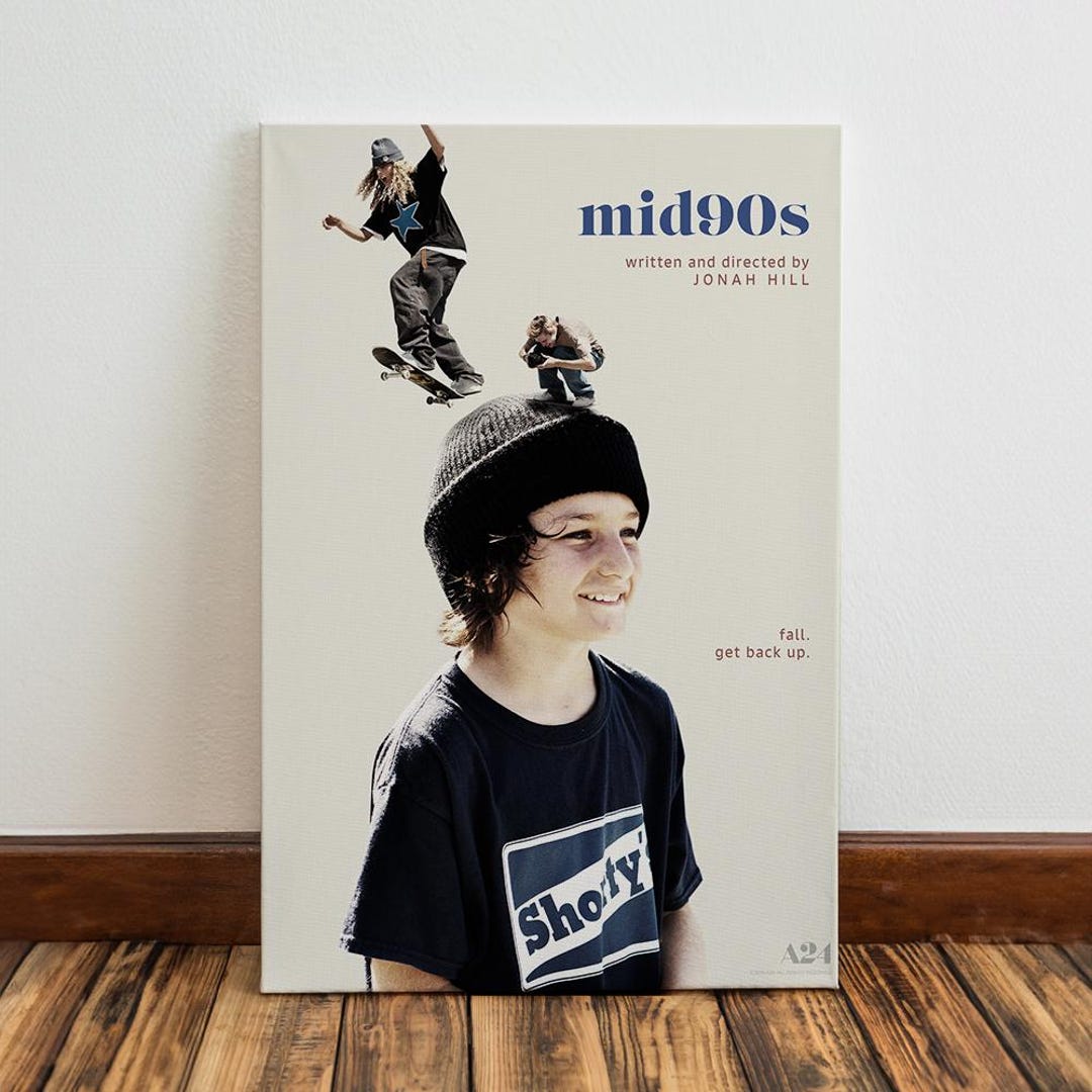 Mid90s Poster, Original Movie Poster, Wall Art Painting, Home Decor, Canvas Movie Print ...