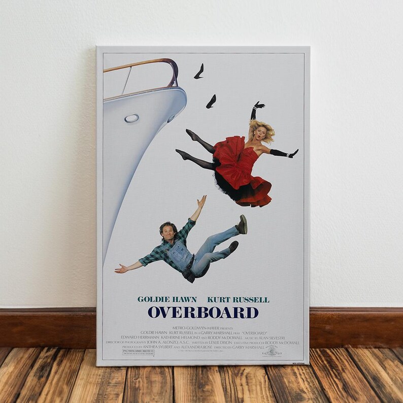 Overboard Poster, Original Movie Poster, Wall Art Painting, Home Decor ...