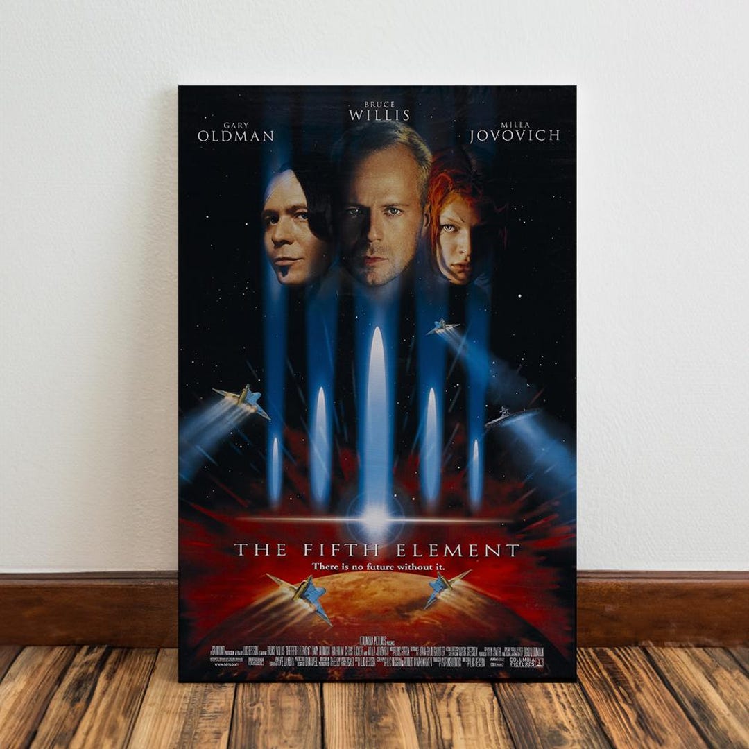 The Fifth Element Poster, Original Movie Poster, Wall Art Painting ...