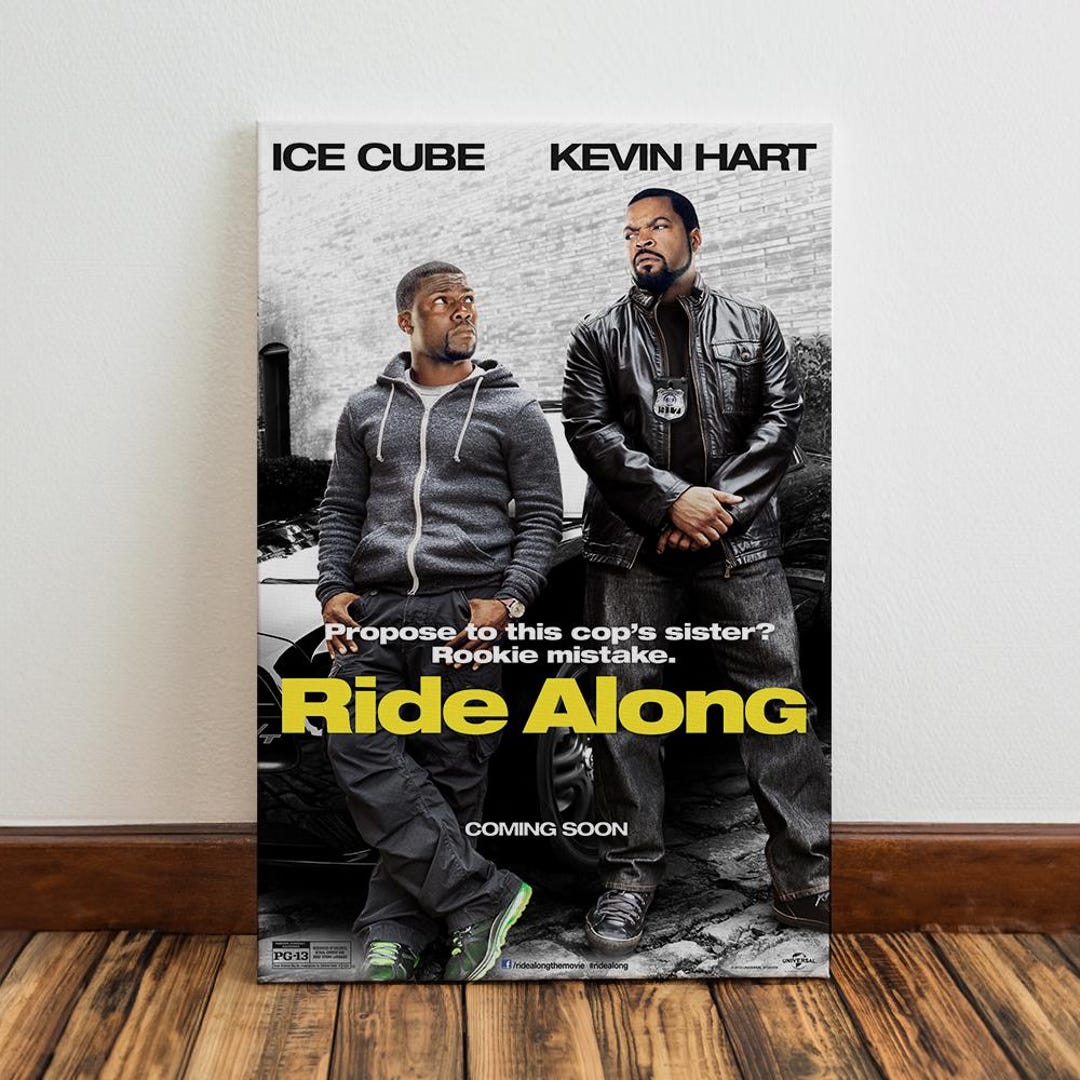 Ride Along Poster, Original Movie Poster, Wall Art Painting, Home Decor ...