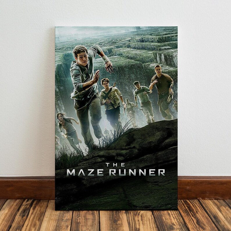 The Maze Runner Poster, Original Movie Poster, Wall Art Painting, Home ...