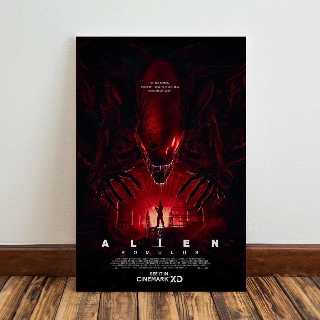 Alien Romulus 2024 Poster, Original Movie Poster, Wall Art Painting ...