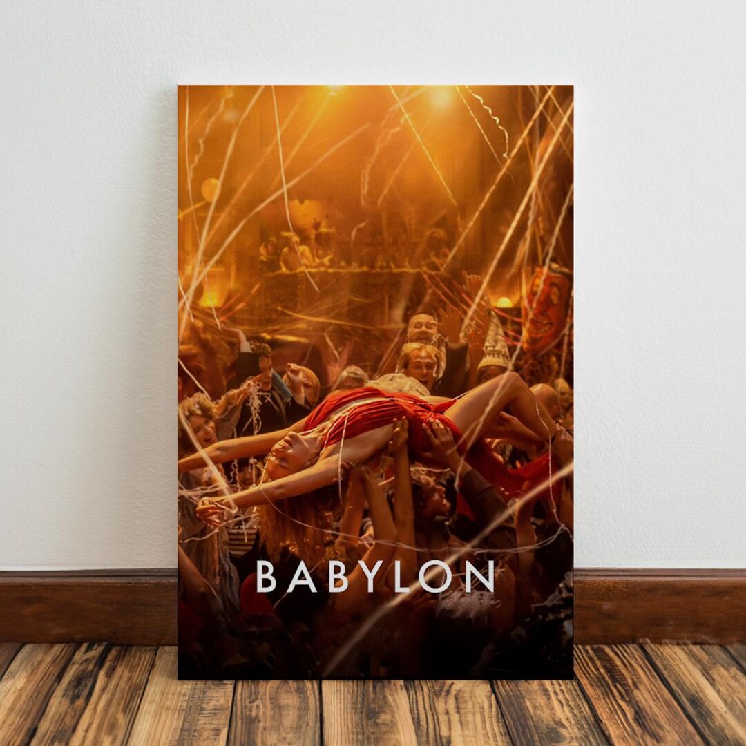 Babylon Poster, Original Movie Poster, Wall Art Painting, Home Decor ...