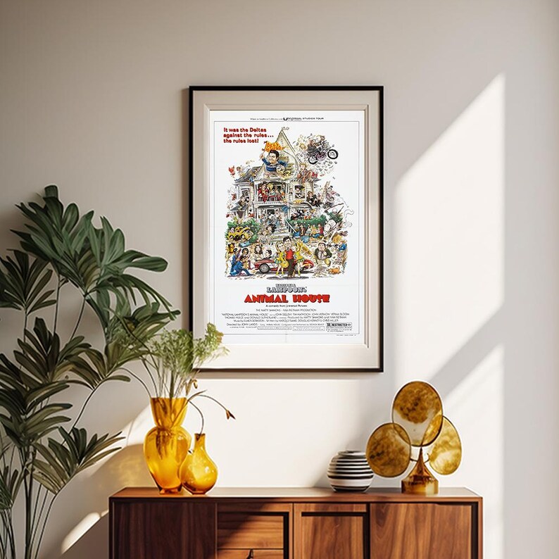 National Lampoon's Animal House Poster, Original Movie Poster, Wall Art ...