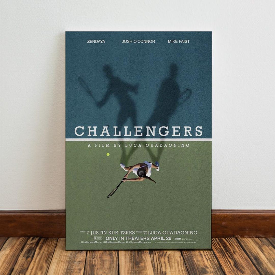 Challengers Poster, Original Movie Poster, Wall Art Painting, Home ...
