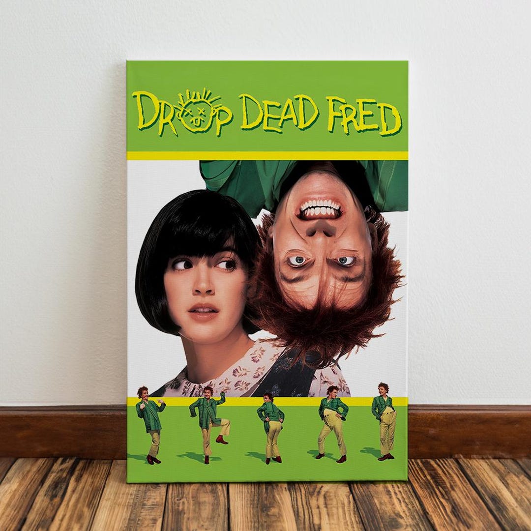 Drop Dead Fred Poster, Original Movie Poster, Wall Art Painting, Home ...