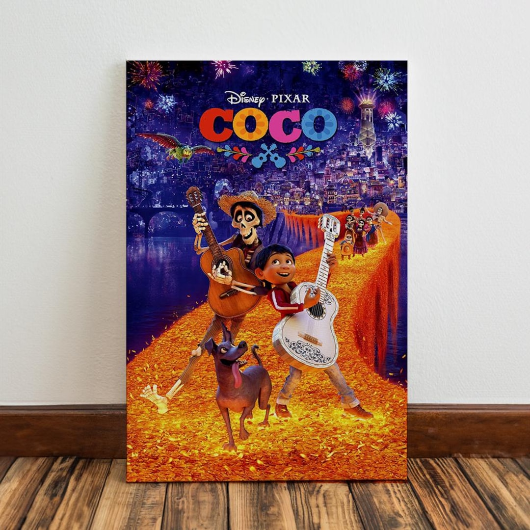 Coco Poster, Original Movie Poster, Wall Art Painting, Home Decor ...