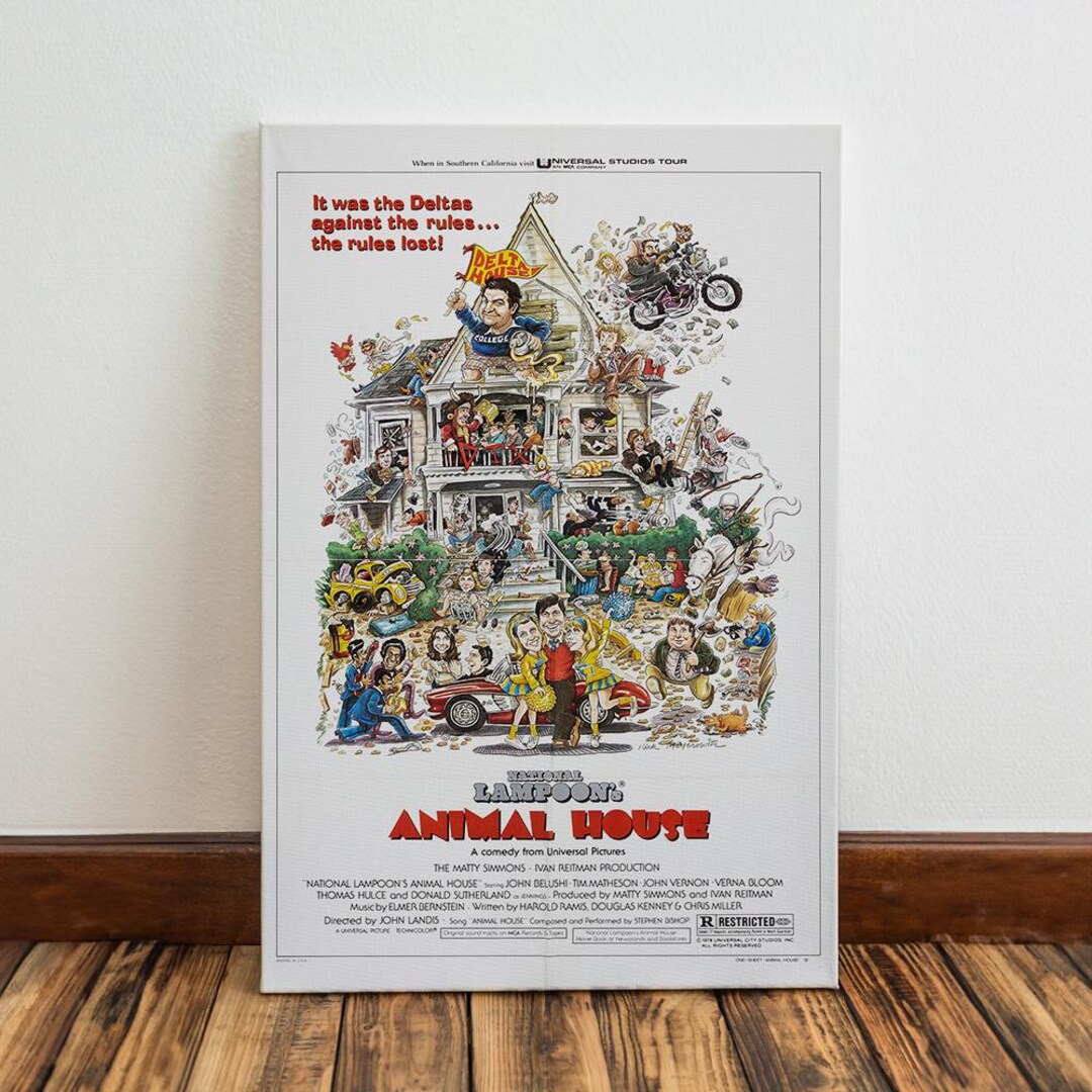 National Lampoon's Animal House Poster, Original Movie Poster, Wall Art ...
