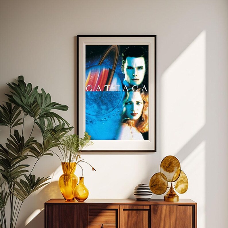 Gattaca Poster, Original Movie Poster, Wall Art Painting, Home Decor ...