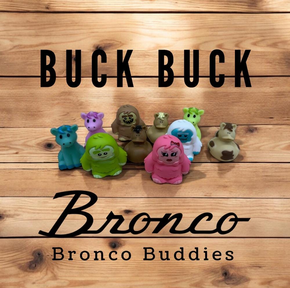 Buck Buck Bronco Buddies - Combination - Etsy