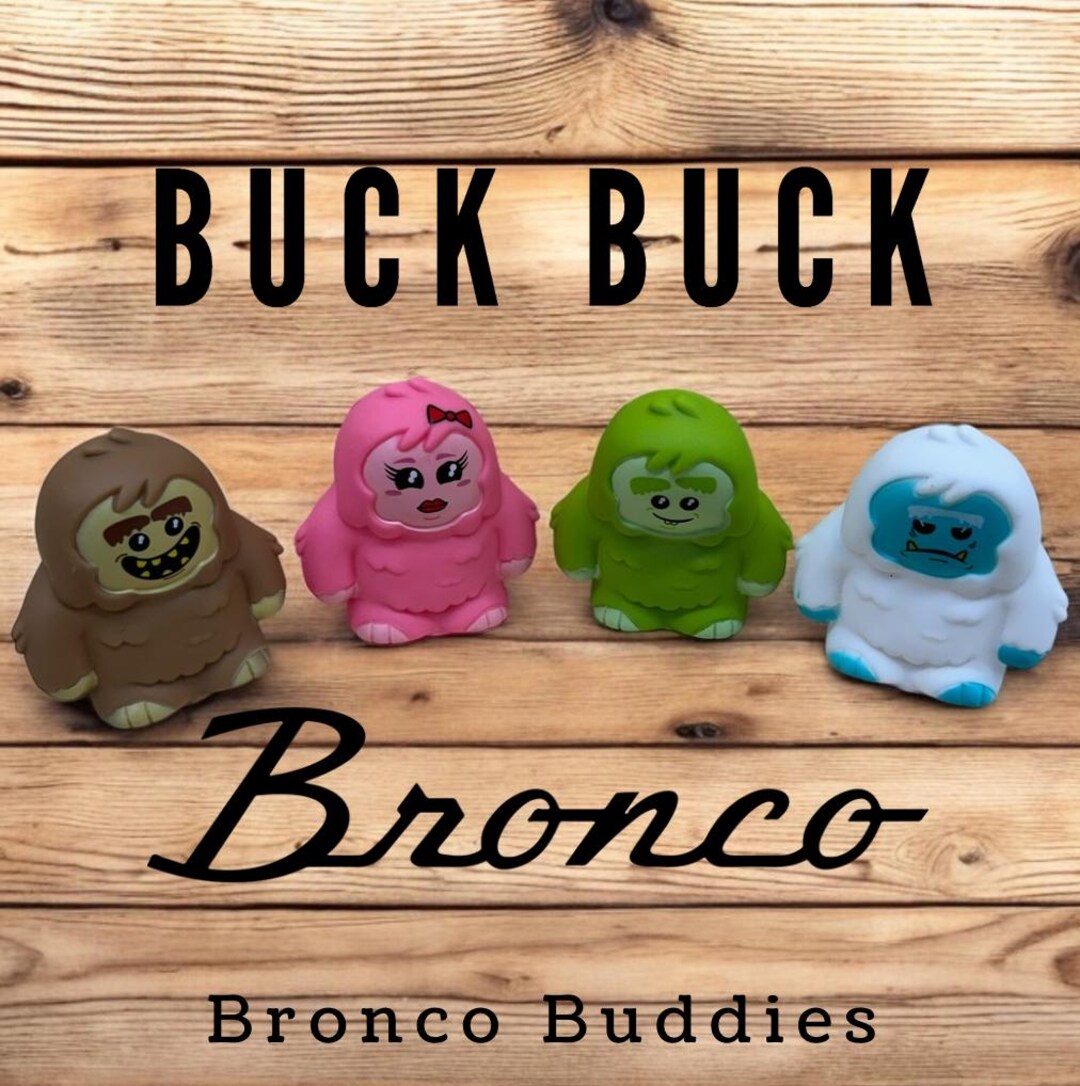 Buck Buck Bronco Buddies - Sasquatch - Etsy