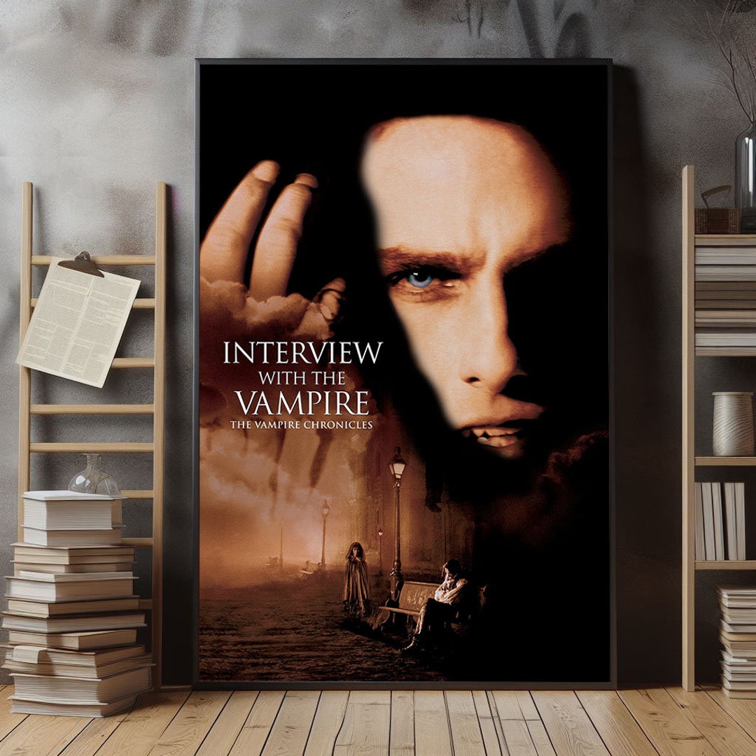Interview With the Vampire Movie Poster, Canvas, Wall Art Poster ...
