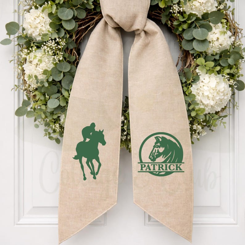 Equestrian Horse Kentucky Derby Days Polo Style Monogrammed ...