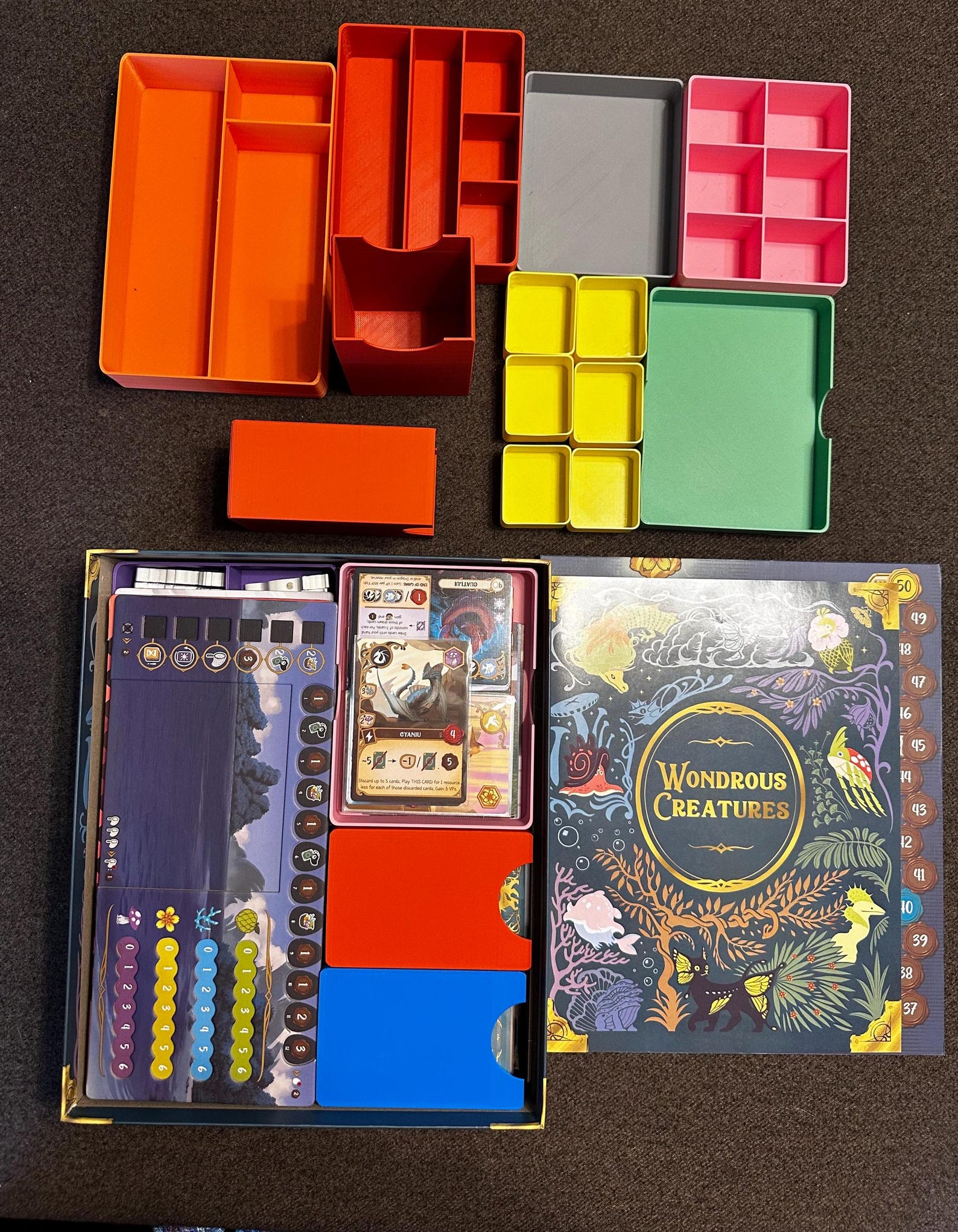 Wondrous Creatures Insert. Fits All Expansions and KS Exclusives and Sleeved Cards. - Etsy