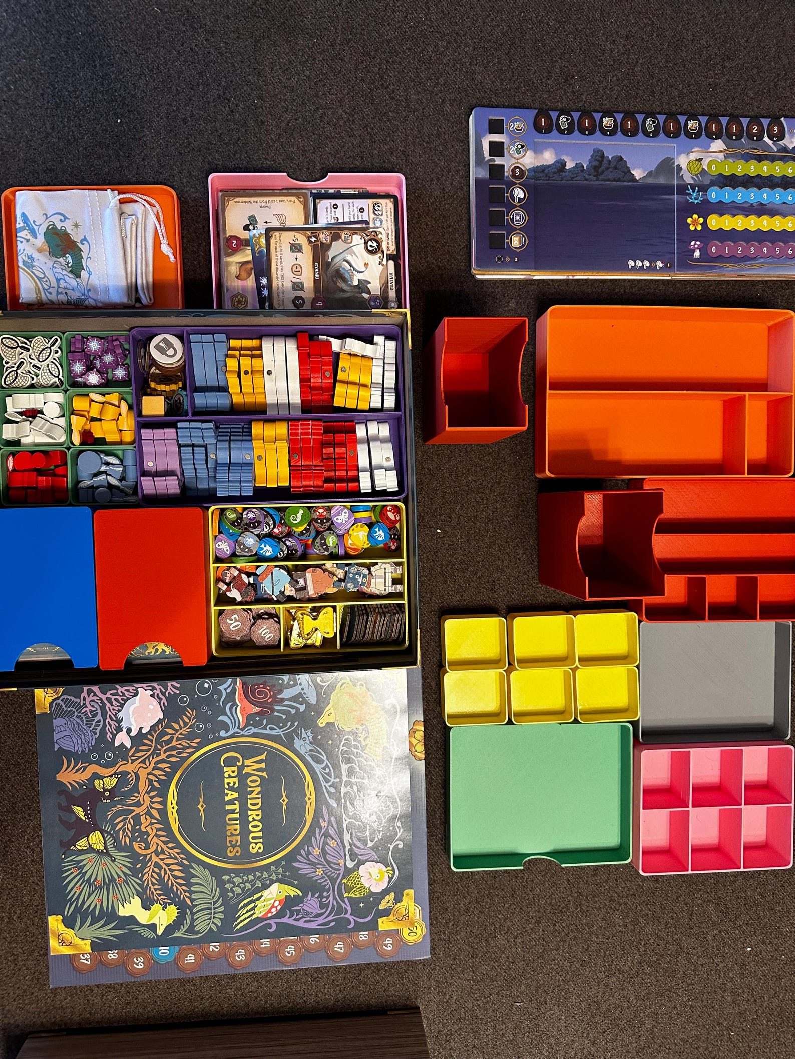 Wondrous Creatures Insert. Fits All Expansions and KS Exclusives and Sleeved Cards. - Etsy