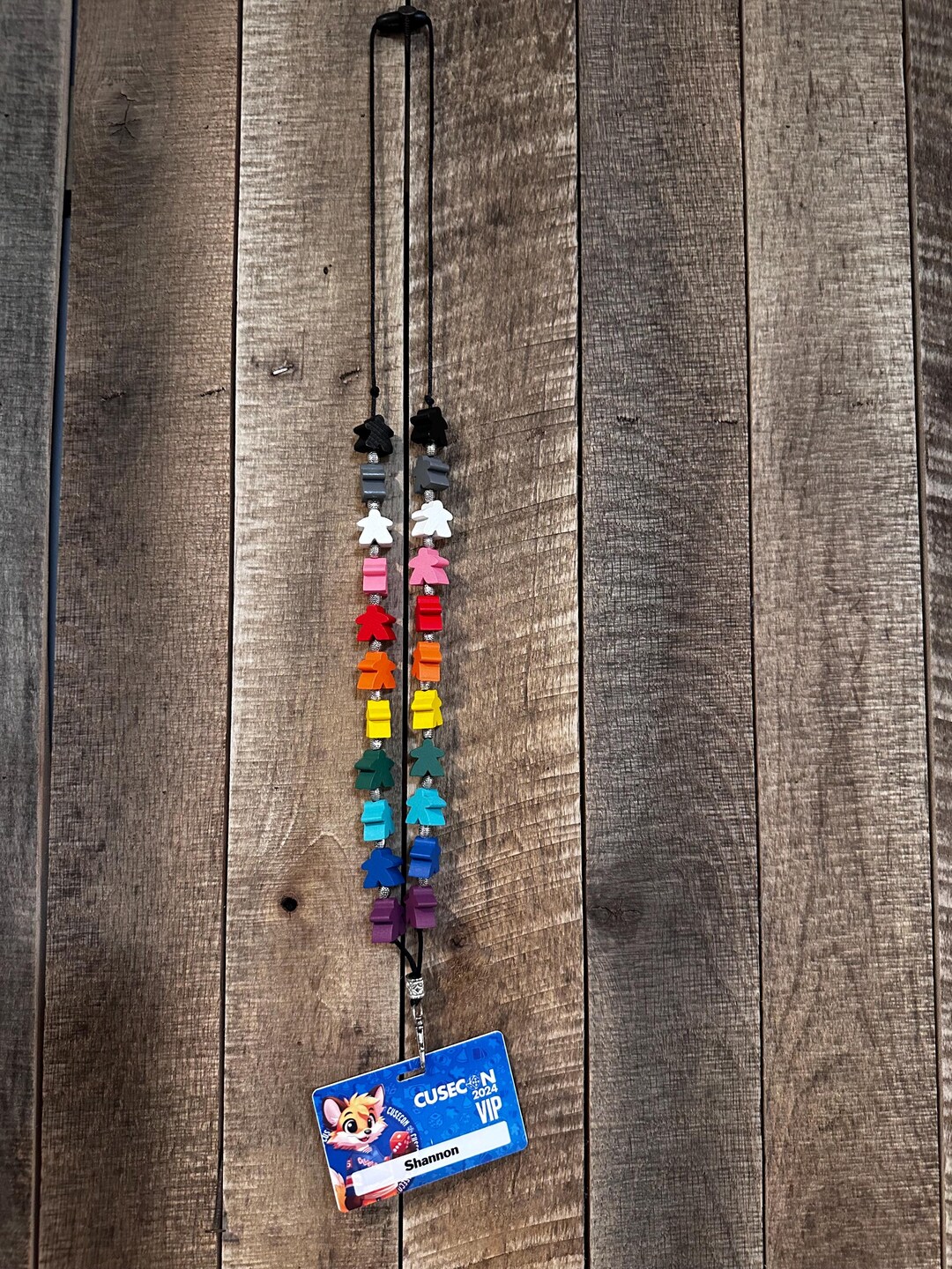 Meeple Lanyards Rainbow and Solid Colors - Etsy