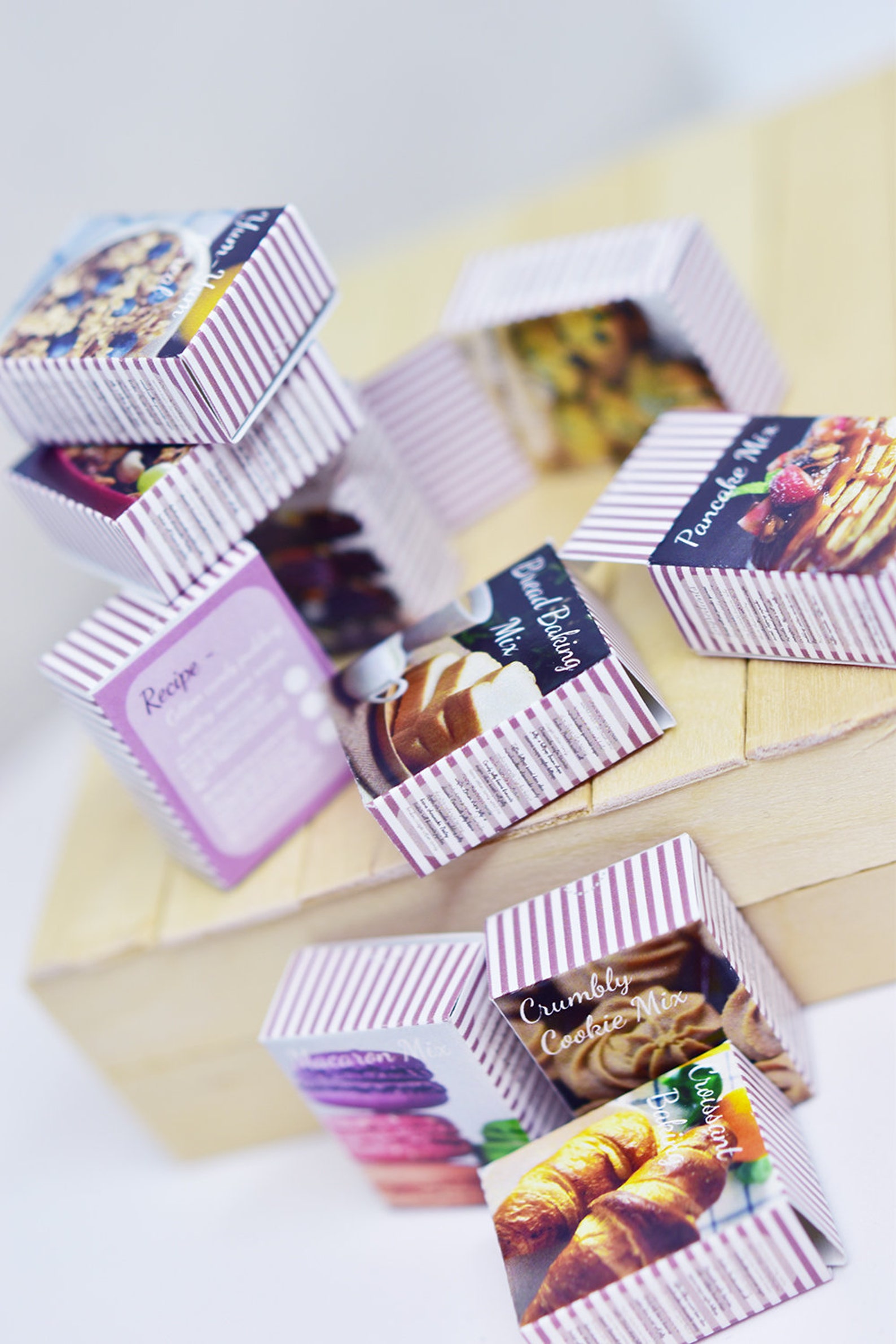 Miniature Kitchen / Food / Pantry Dollhouse Printables 3 | Etsy